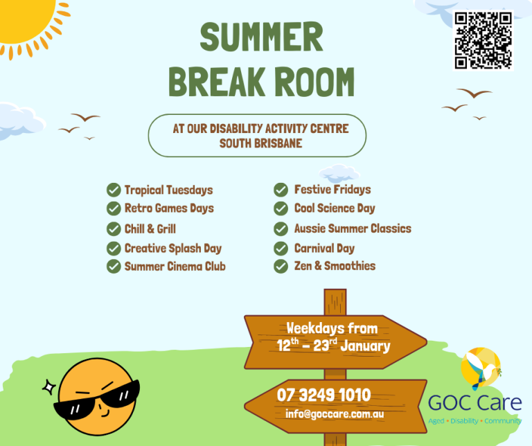 SUMMER BREAK ROOM 2026-Come Join Us! – GOC Care